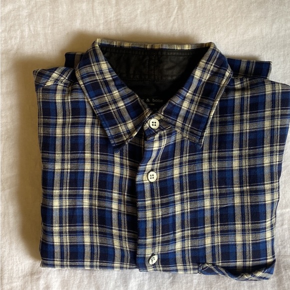 rag & bone | Shirts | Mens Rag Bone Flannel Shirt | Poshmark
